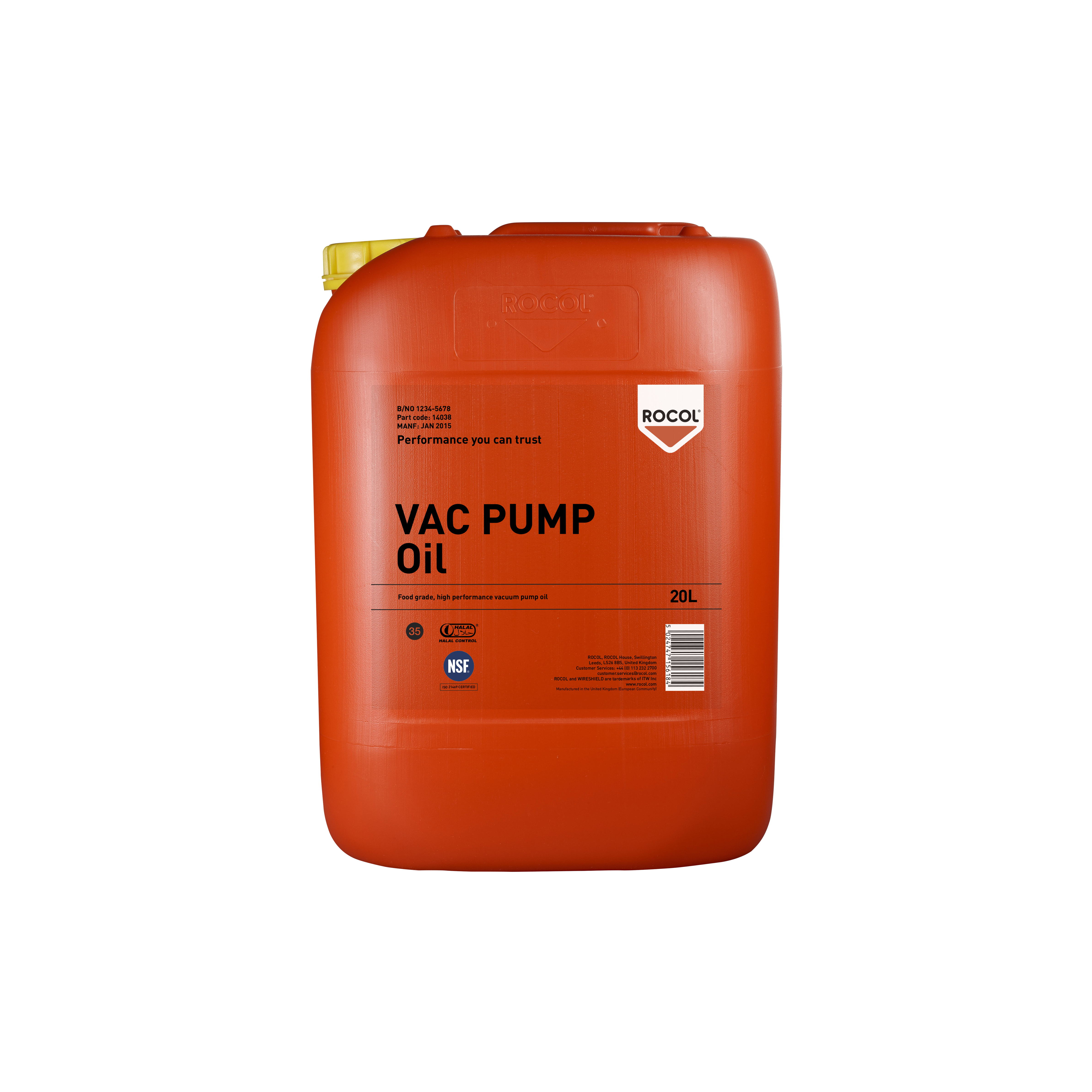 ROCOL VAC PUMP Oil – ROCOL Online Shop